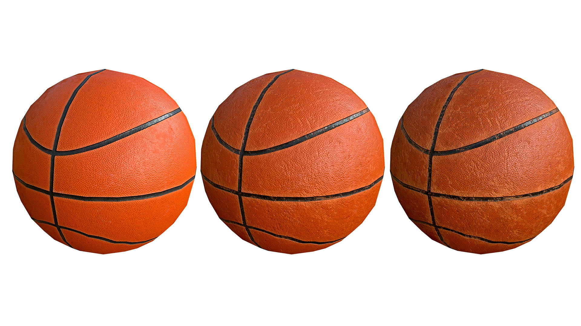 Basketball Low Poly PBR 3D Model - TurboSquid 1748530