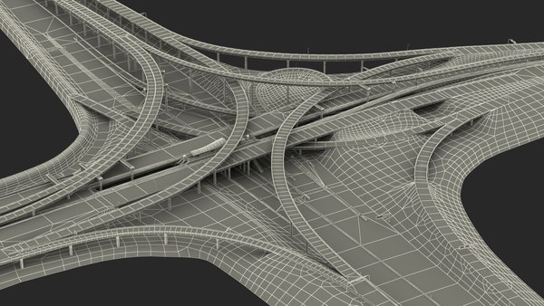 3D Los Angeles Freeway model - TurboSquid 1874718