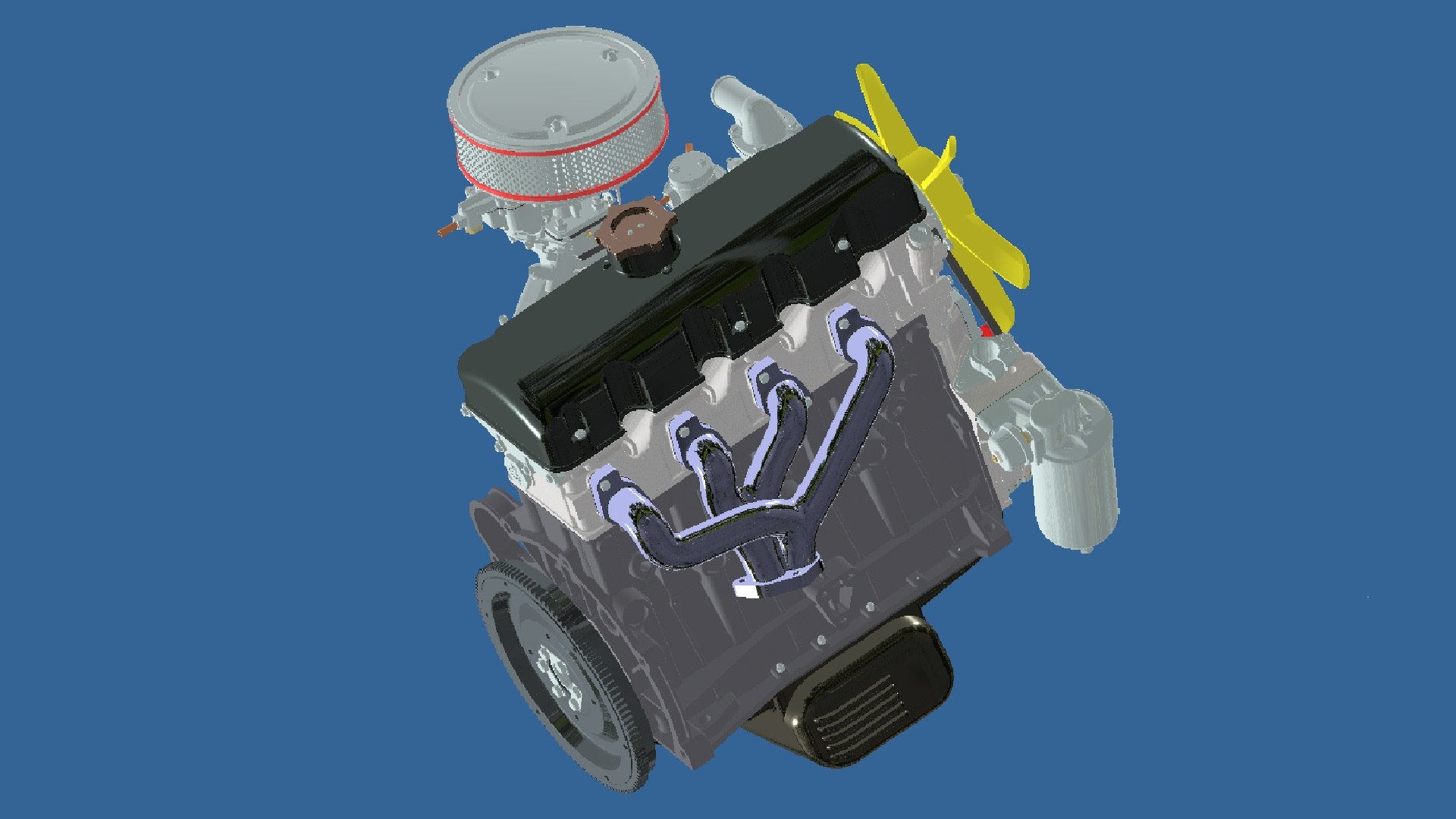 Car Engine 3D Model - TurboSquid 1780677