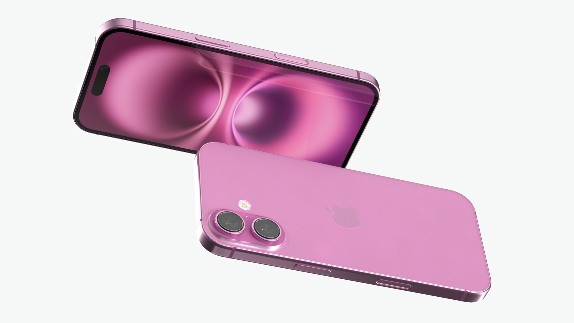 3D Apple IPhone 16 Pink - TurboSquid 2281277
