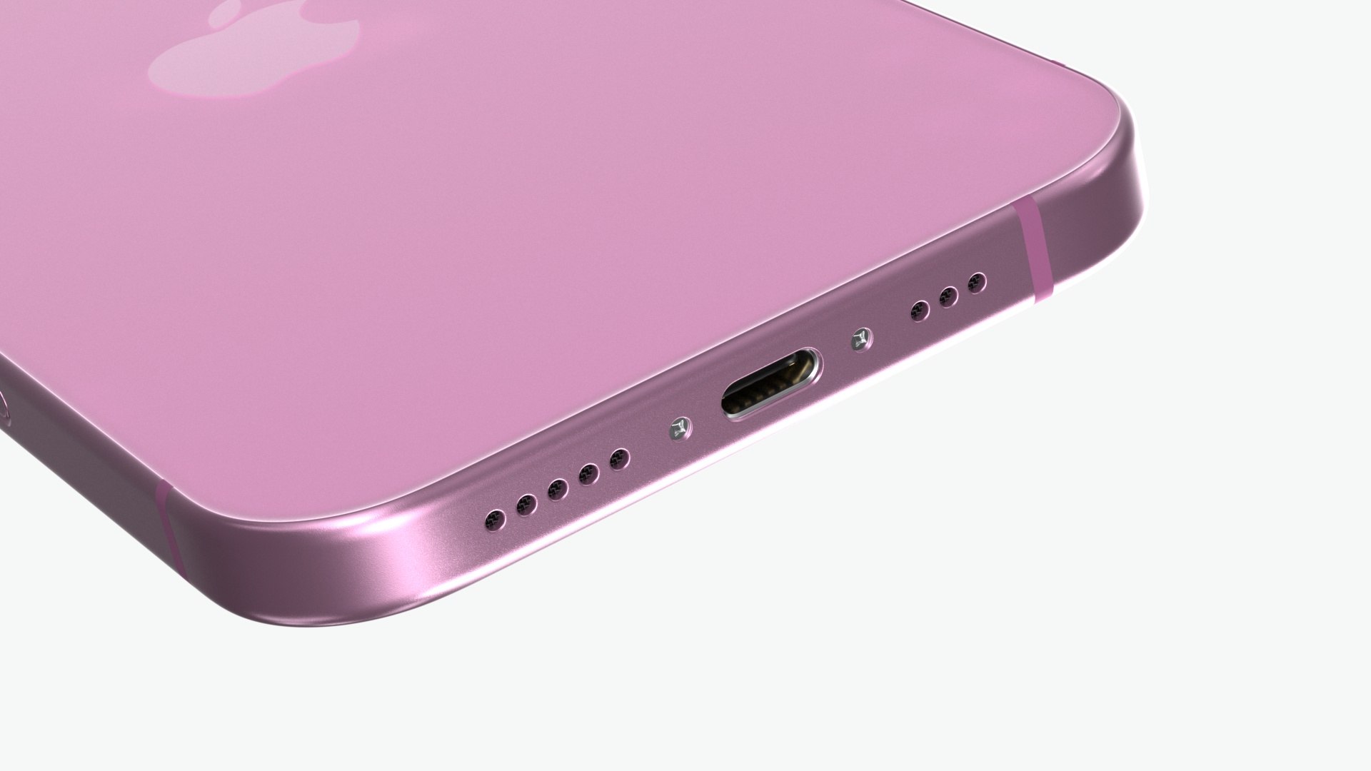 3D Apple IPhone 16 Pink - TurboSquid 2281277
