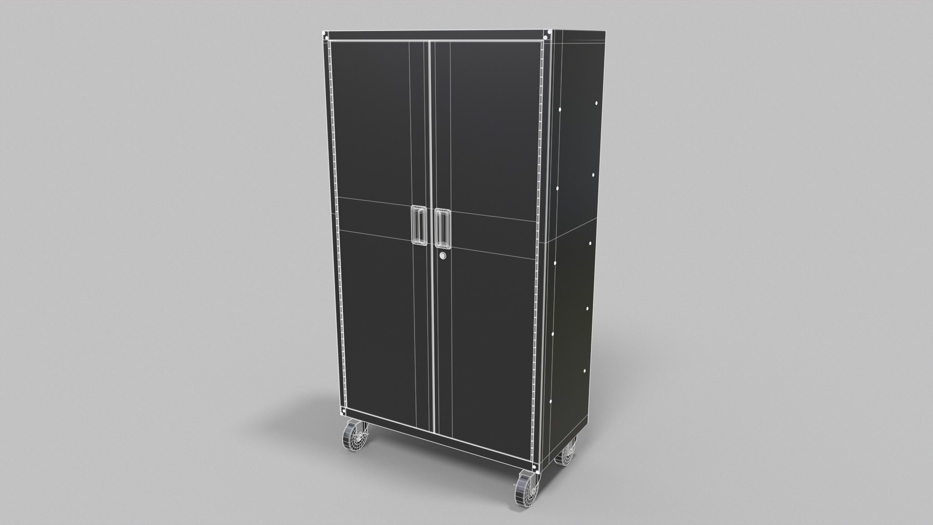 1 Havy Duty Mobile Storage Cabinet 900 3D Model - TurboSquid 2039281