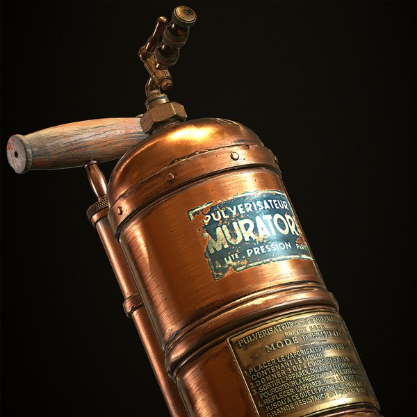 3D vintage sprayer model - TurboSquid 1416123