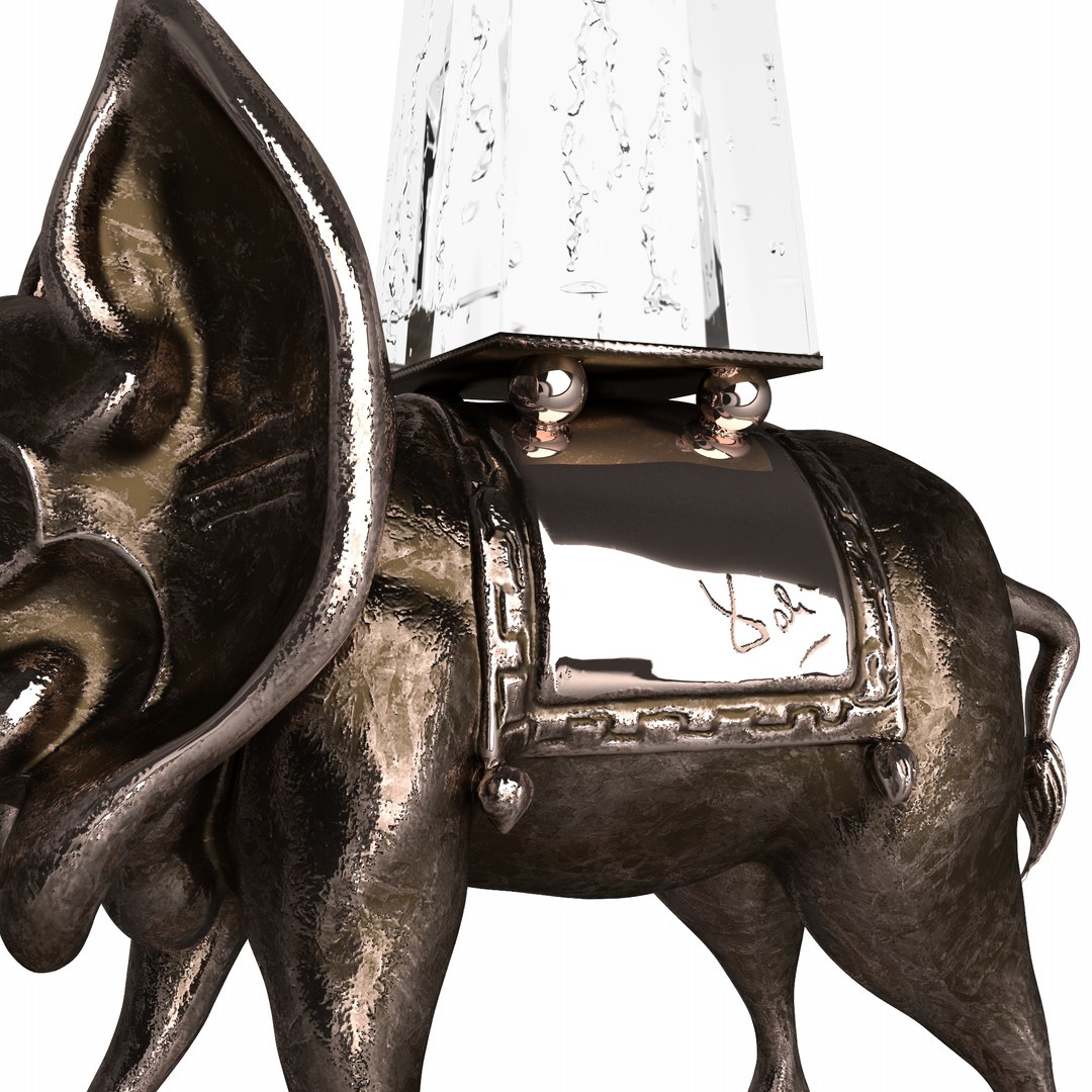 3D Salvador Dali Space Elephant 3d Model - TurboSquid 1754177