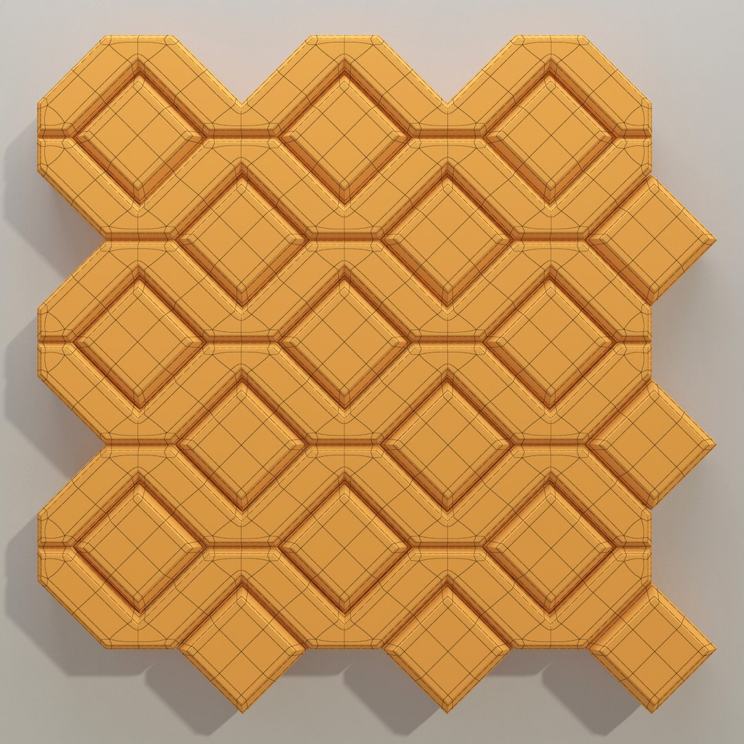 3D Model Tiled - TurboSquid 1485446