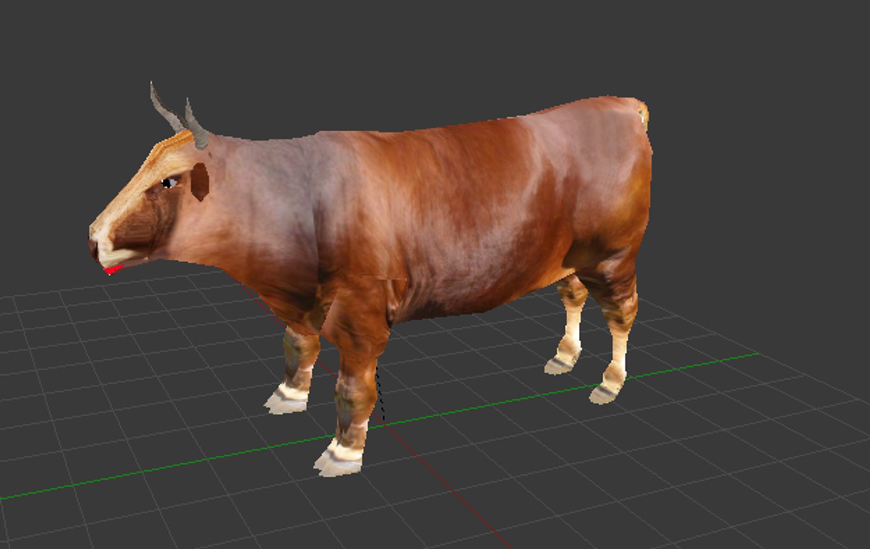 Free Bull 3D Model - TurboSquid 1393066