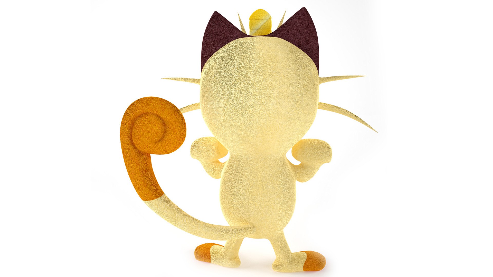 Meowth Pokemon 3D Model - TurboSquid 1656076