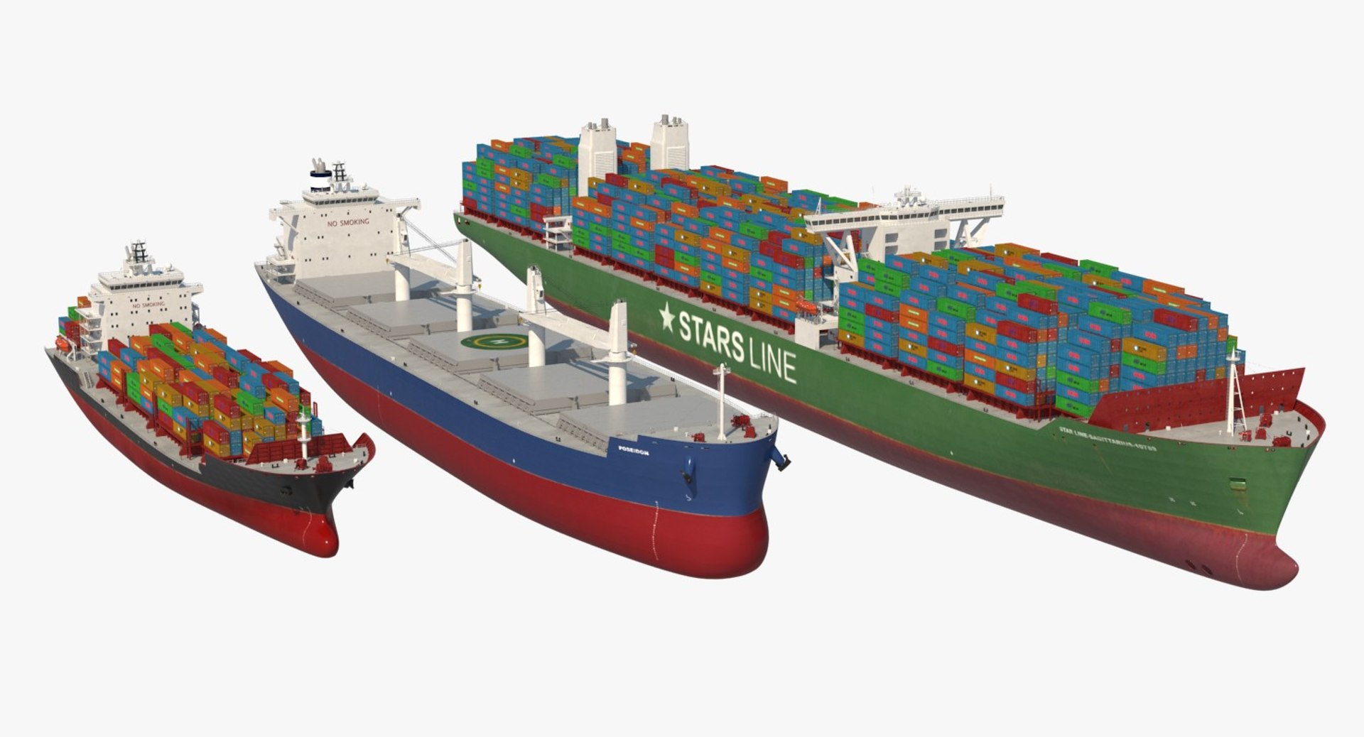 Container ship 3D - TurboSquid 1176208