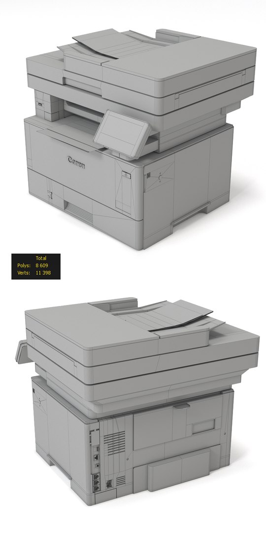 Printer Print Canon 3D - TurboSquid 1368298