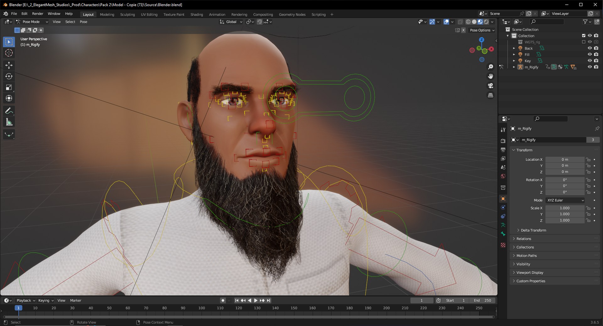 Cartoon Imam Spiritual Leader Muslim Religious 3D Model - TurboSquid ...