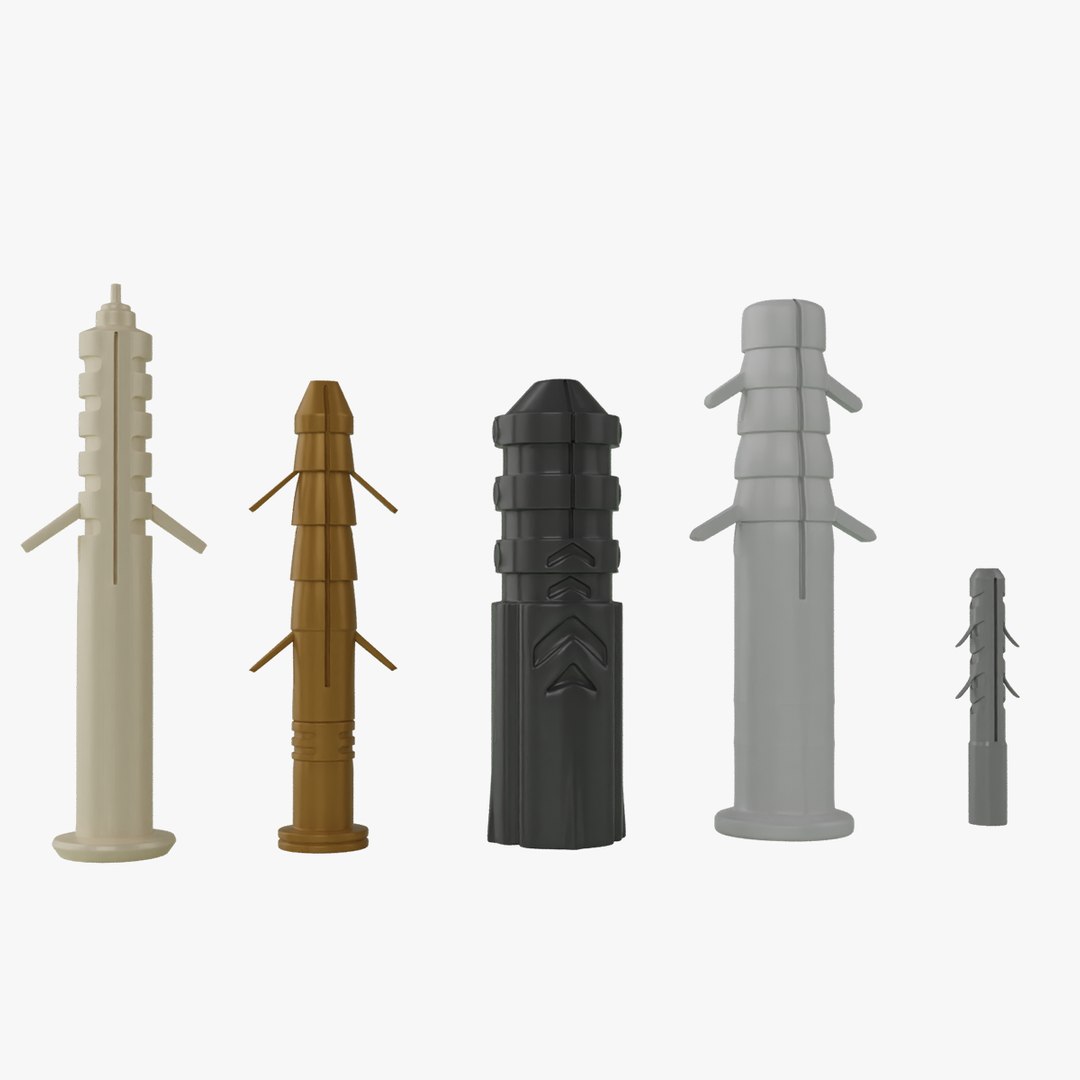 3D Plastic Plug Pack - TurboSquid 2069395