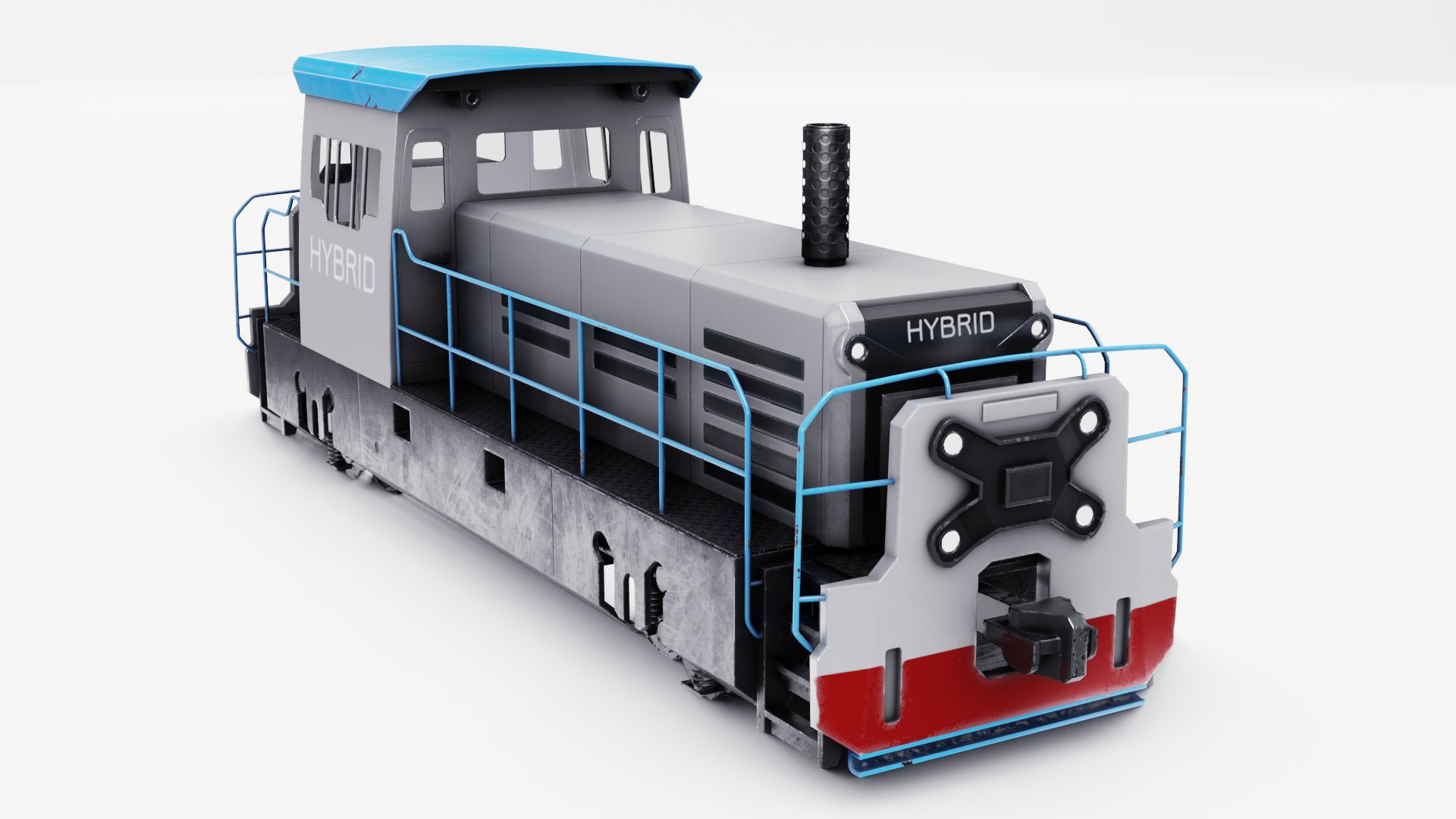 3D Hybrid Train Model - TurboSquid 1633223