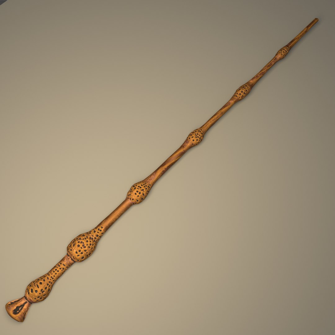 3d Magic Wand Model
