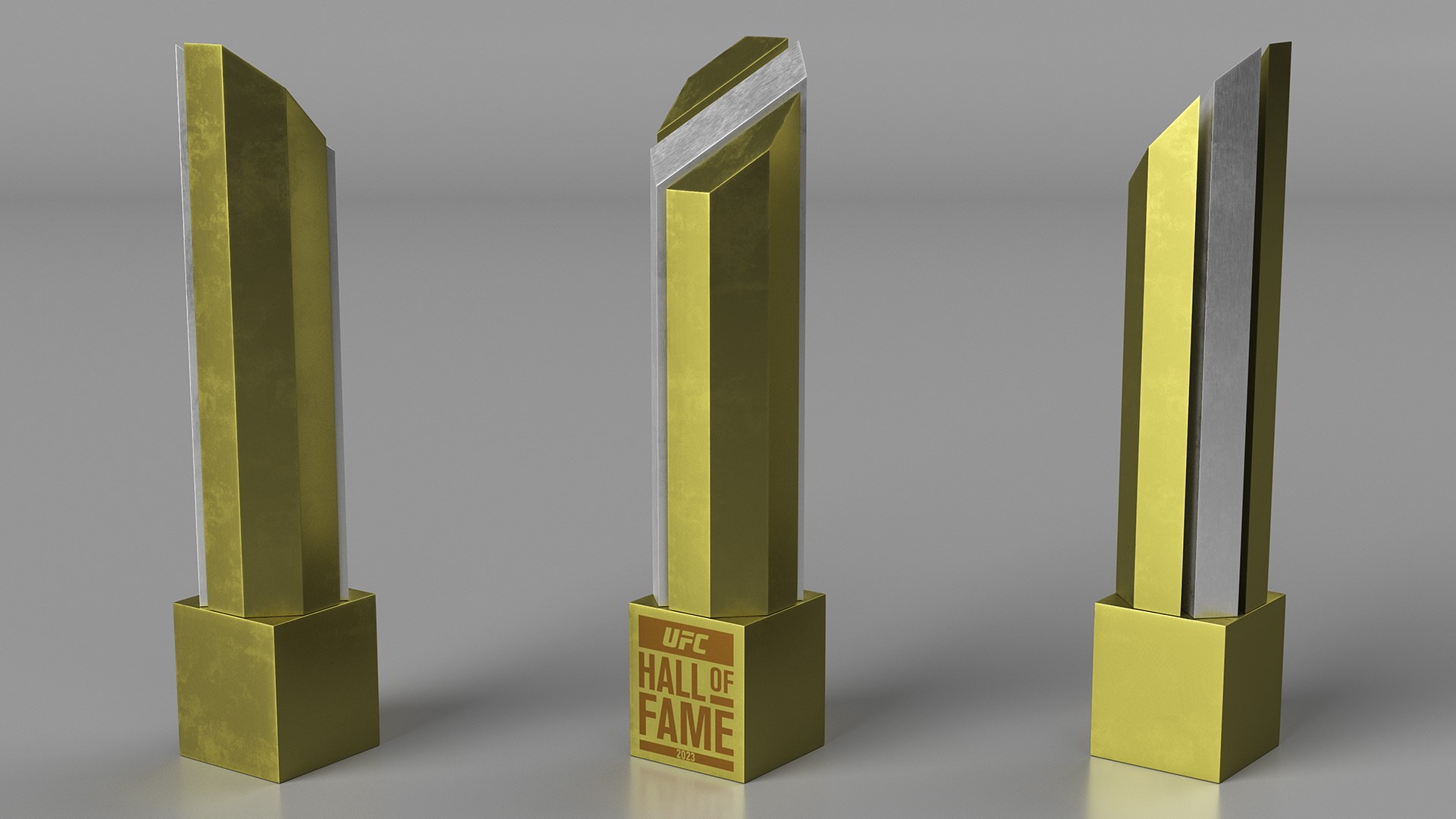 UFC Hall of Fame Trophy 3D model - TurboSquid 2114389