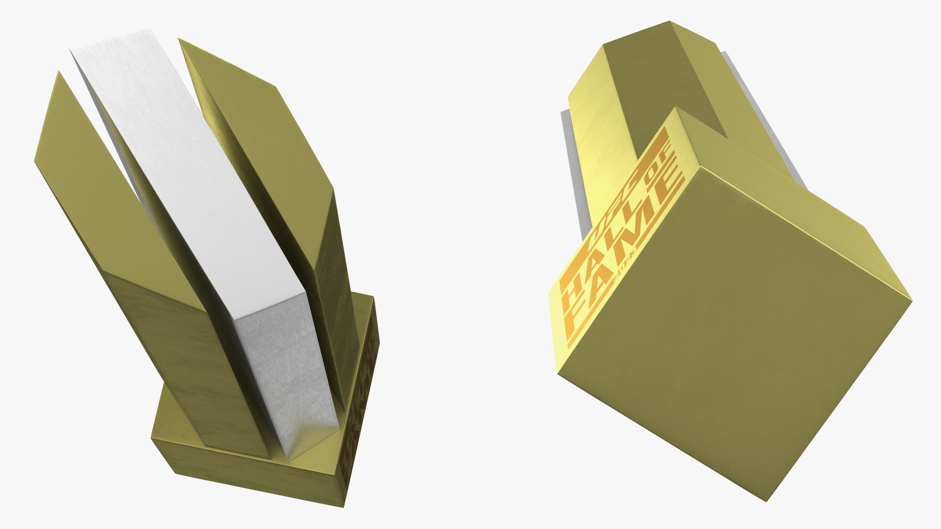 UFC Hall of Fame Trophy 3D model - TurboSquid 2114389