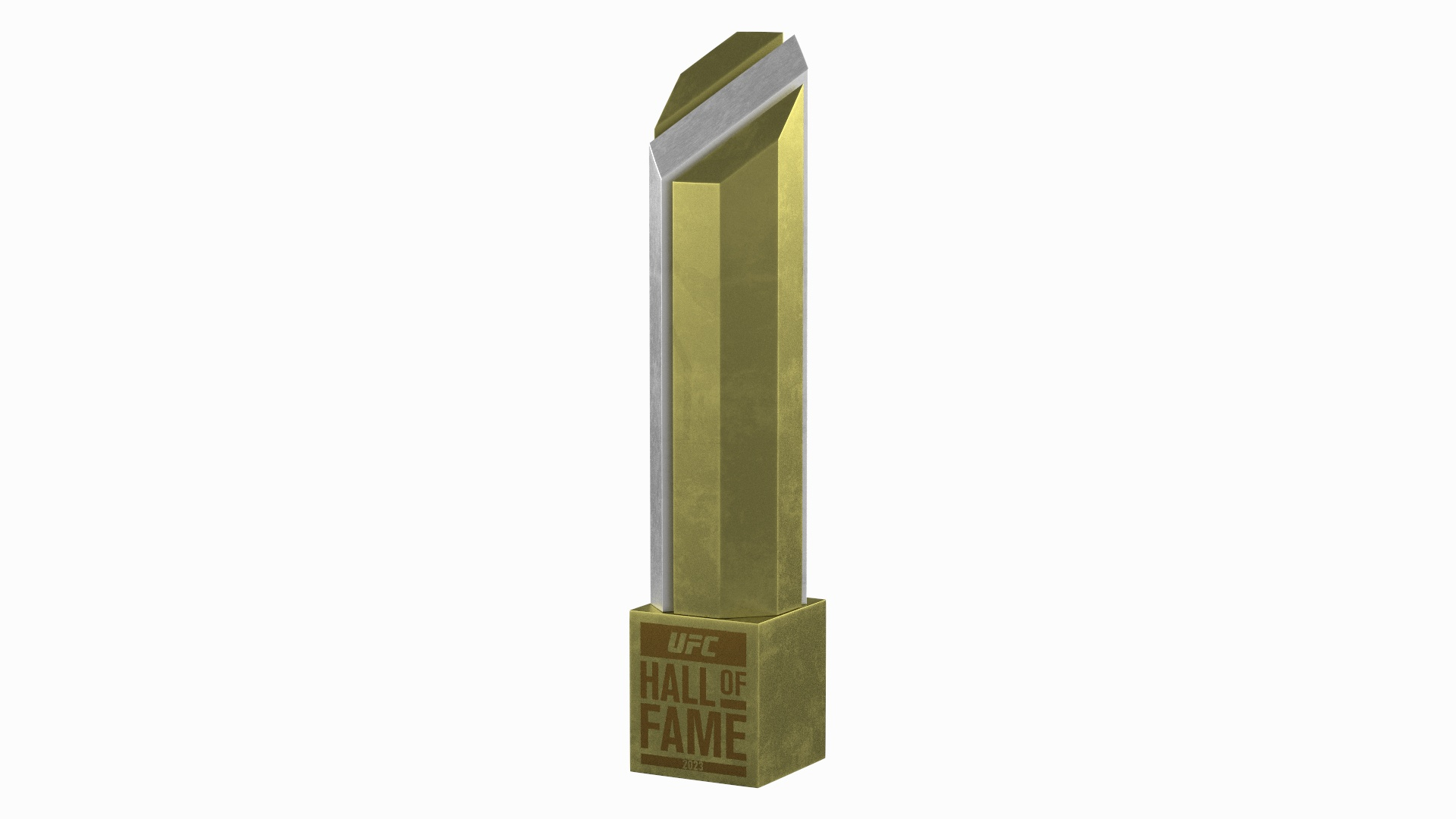 UFC Hall of Fame Trophy 3D model - TurboSquid 2114389