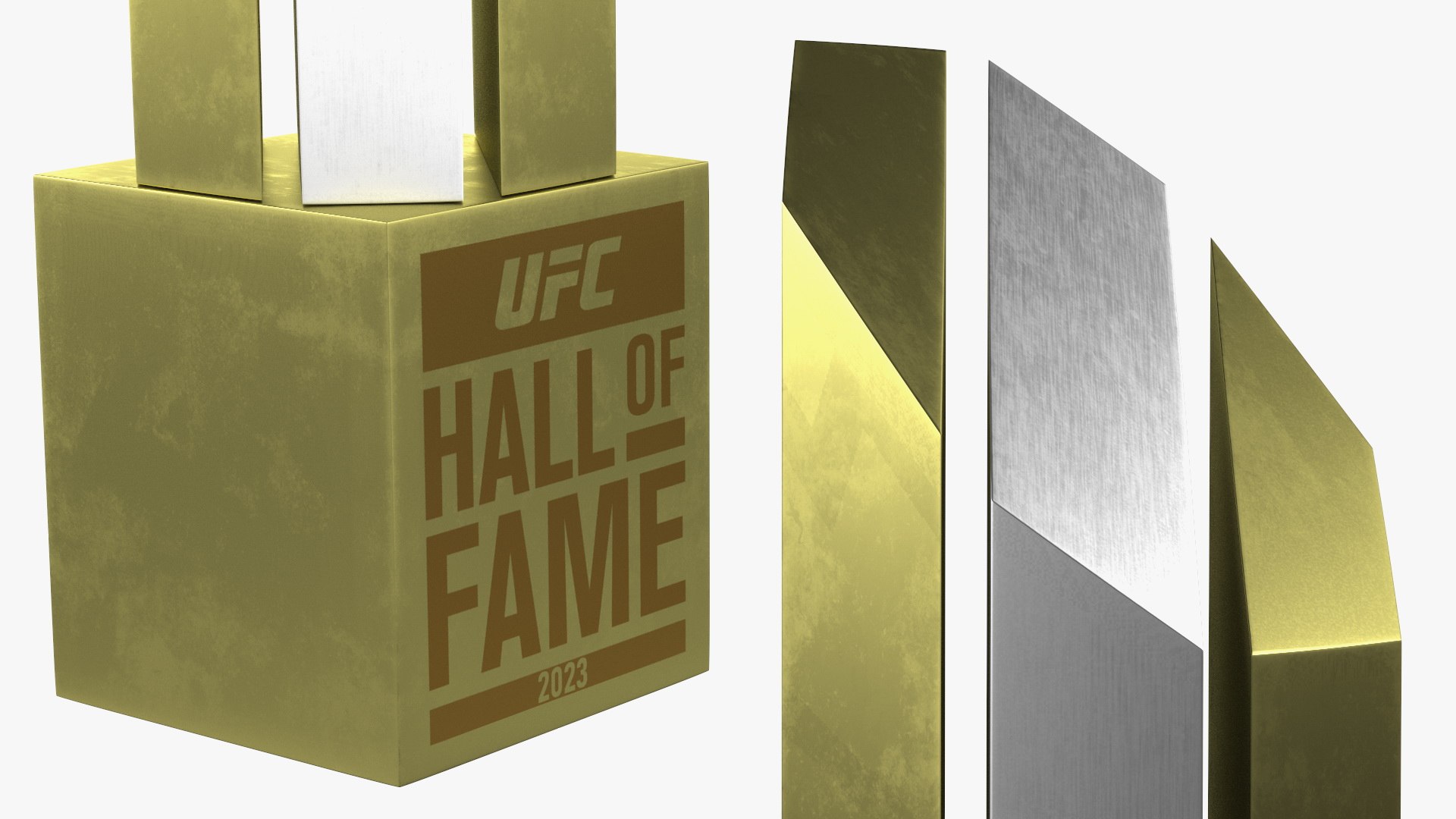 UFC Hall of Fame Trophy 3D model - TurboSquid 2114389
