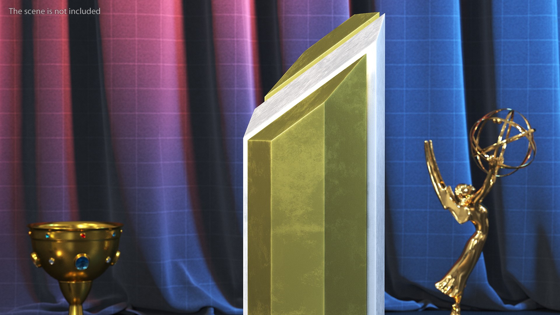 UFC Hall of Fame Trophy 3D model - TurboSquid 2114389