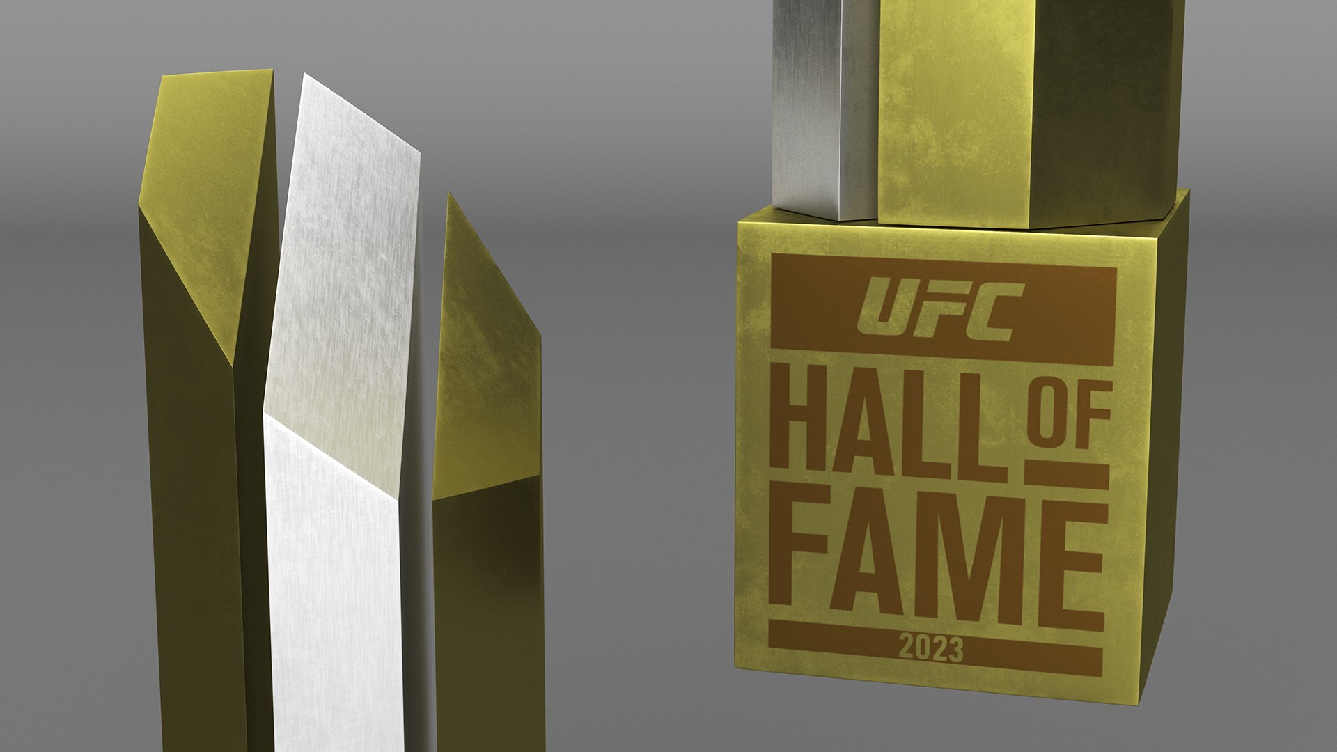 UFC Hall of Fame Trophy 3D model - TurboSquid 2114389