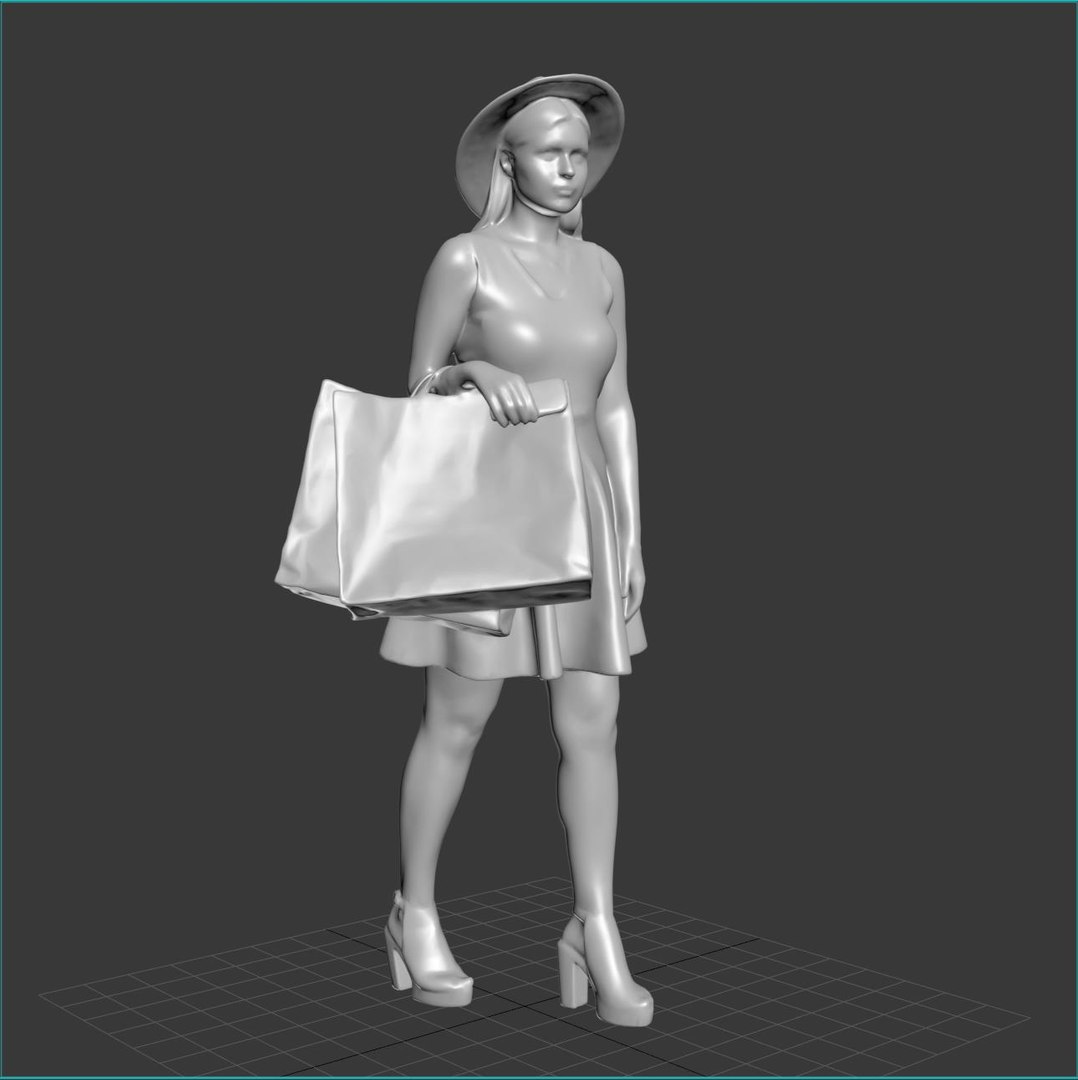 Scan Woman 10 3D Model - TurboSquid 1469577