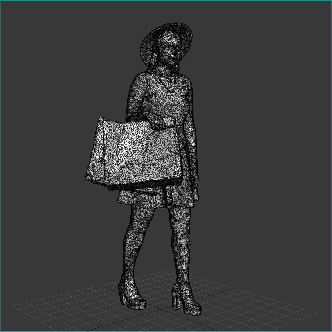 Scan Woman 10 3D Model - TurboSquid 1469577