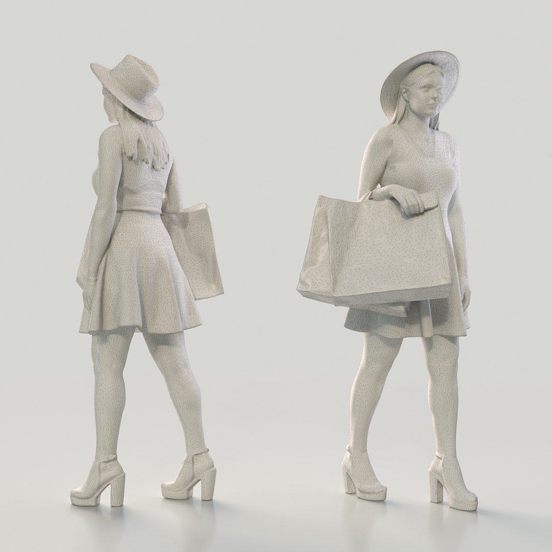 Scan Woman 10 3D Model - TurboSquid 1469577