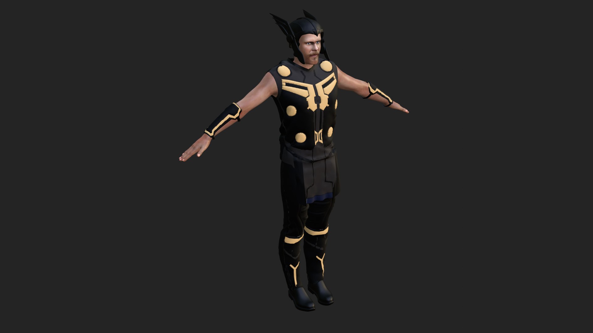 Thor - Avengers - Ragnarok 3D Model - TurboSquid 1901670