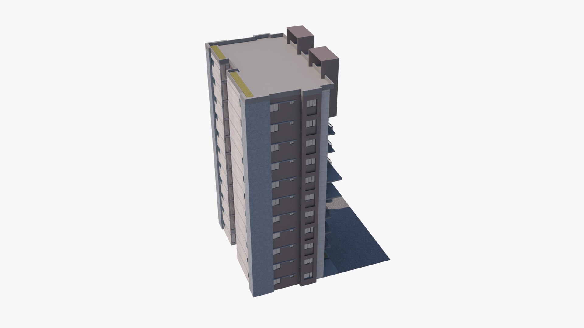 Residential Building 03 3D - TurboSquid 2090947