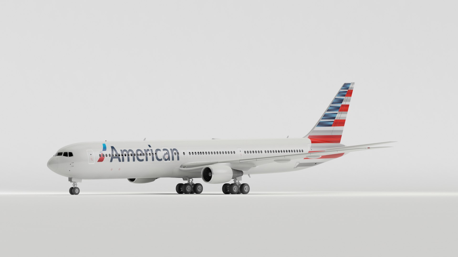 3d Model B767