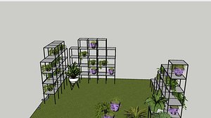 Download 3D Display Stand SketchUp Models - TurboSquid