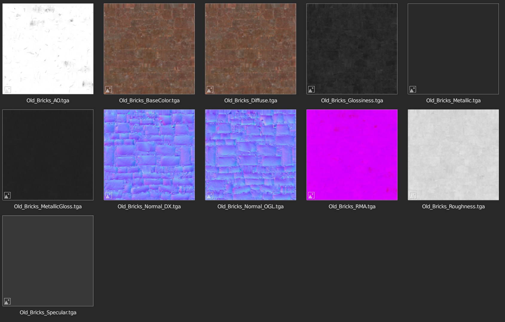 3D Old Bricks Pack - PBR Game Ready Low Poly - TurboSquid 2336431
