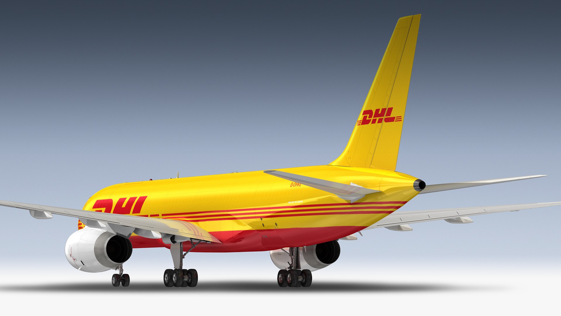 3D Boeing 757-200PF DHL Model - TurboSquid 2184894