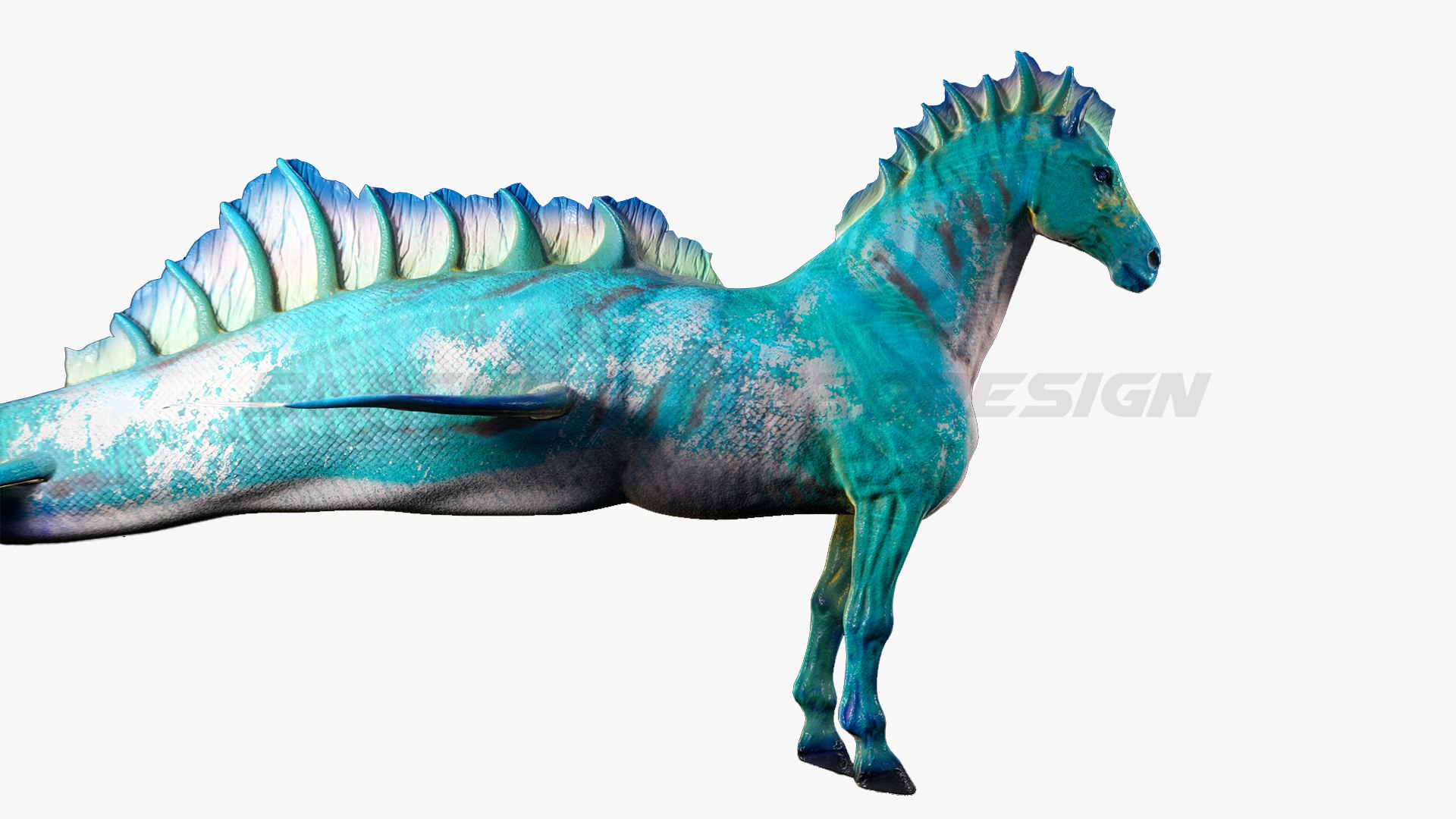 3D Hippocampus Creature - TurboSquid 2074630