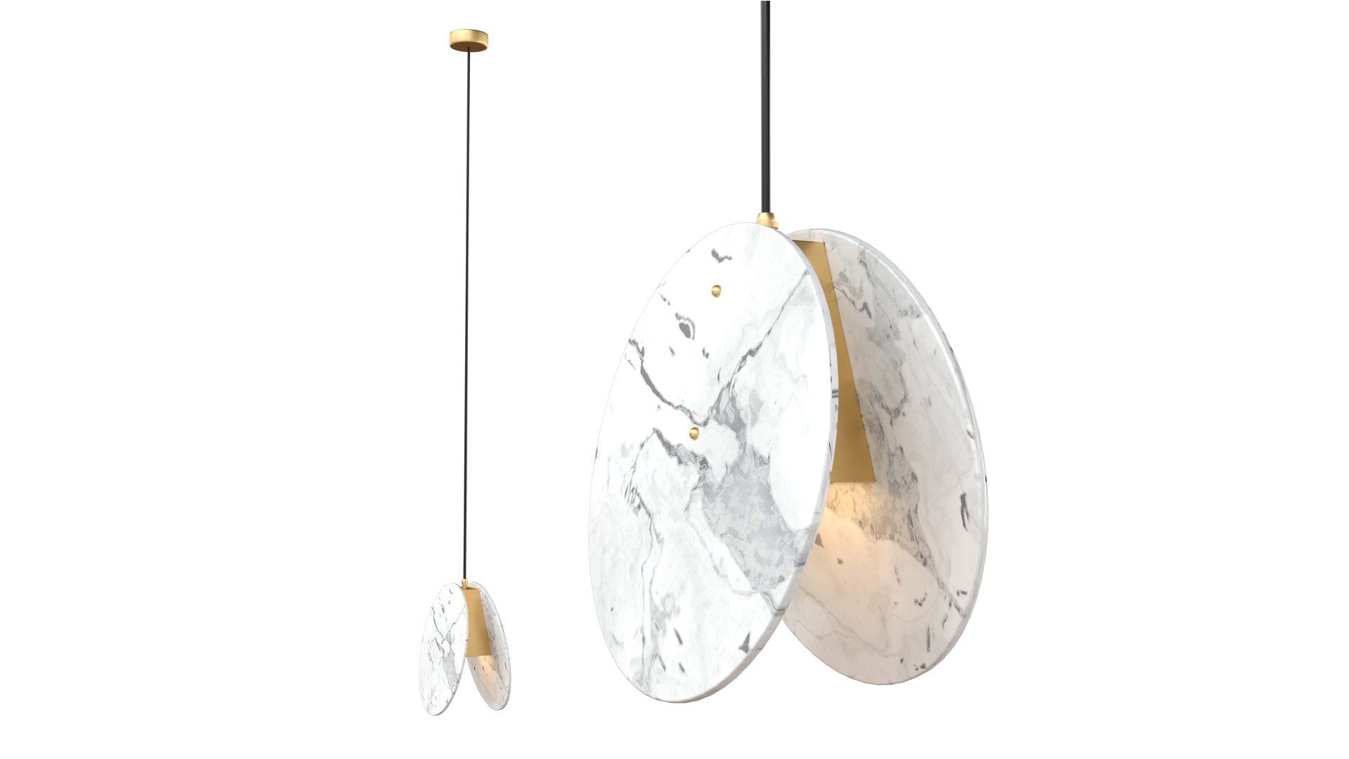 Marc Wood Studio Shell Pendant 3D - TurboSquid 2196140