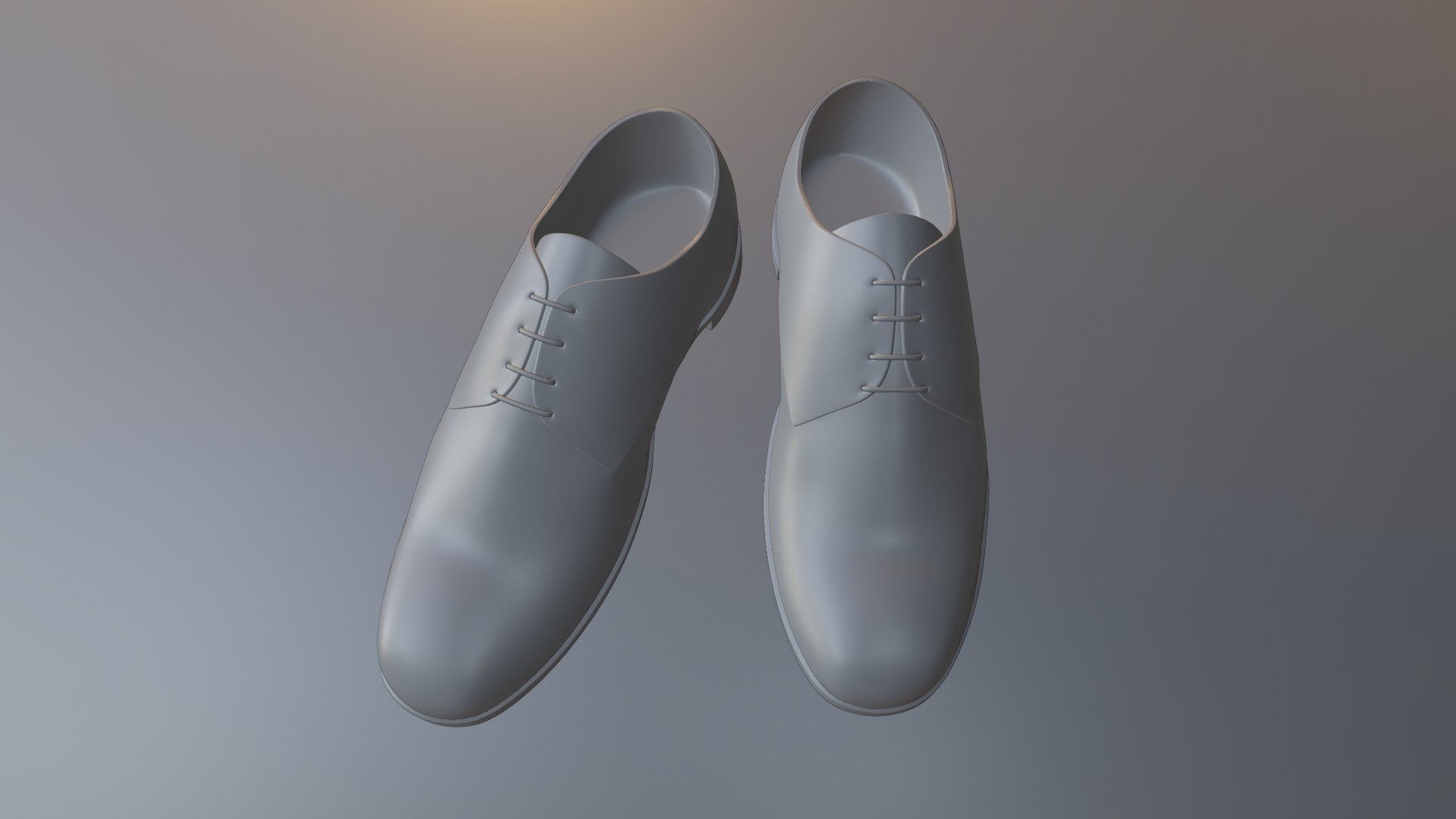 3D Derby Dress Shoes Model - TurboSquid 1997761