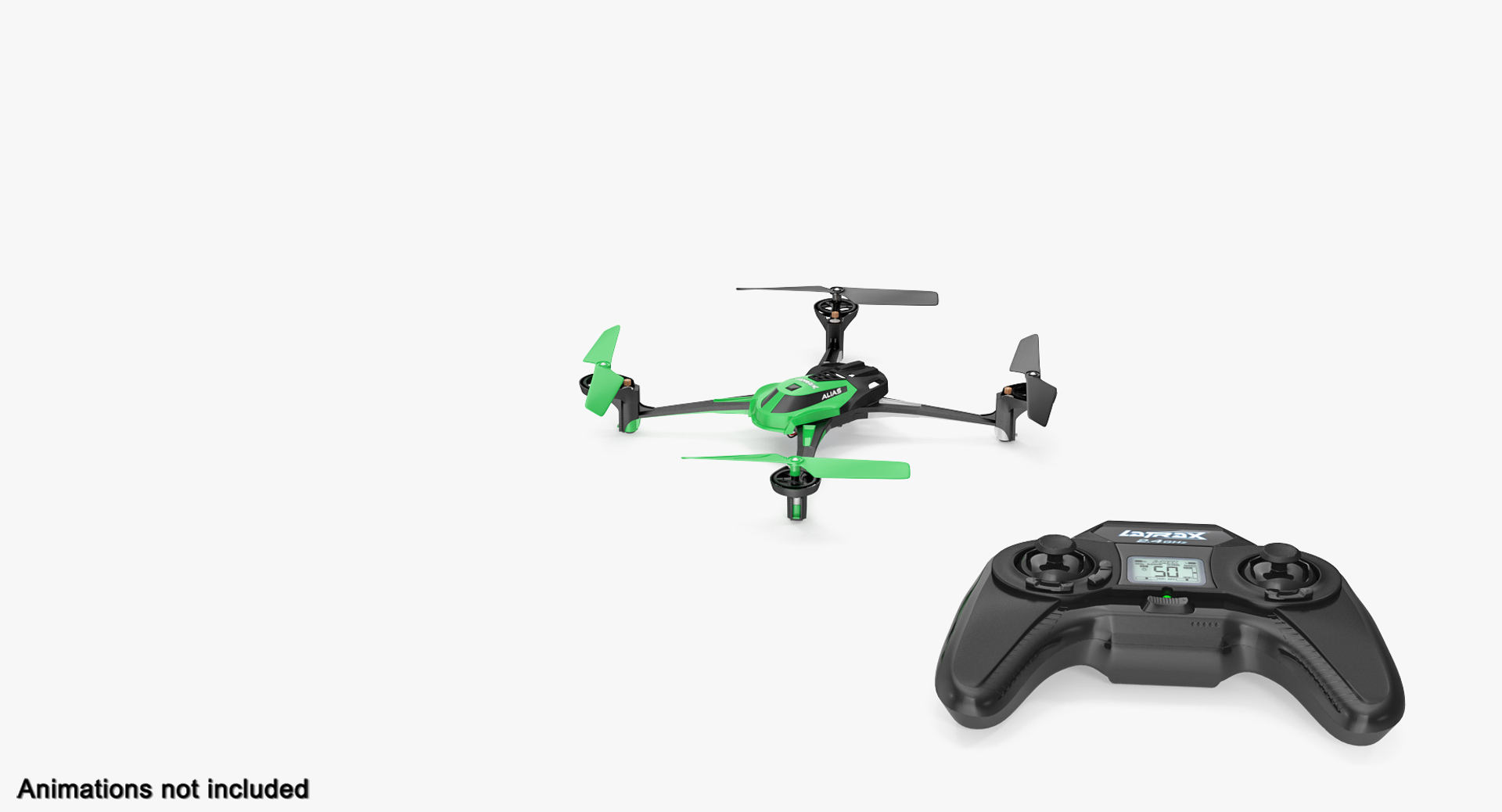 3D quadcopters remote controllers rigged model - TurboSquid 1236490