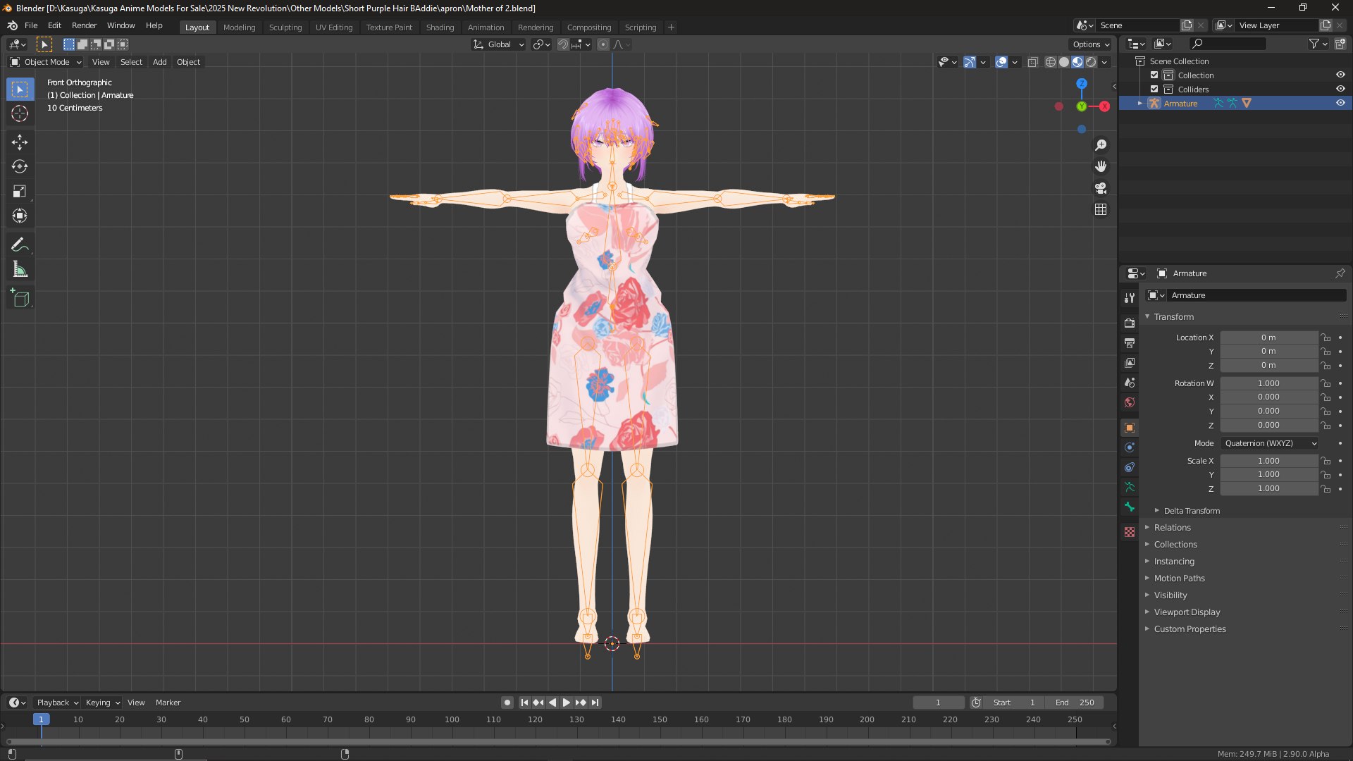Free Mother Of 2 Fully Rigged 3d Model FREE 3D Model - TurboSquid 2415205