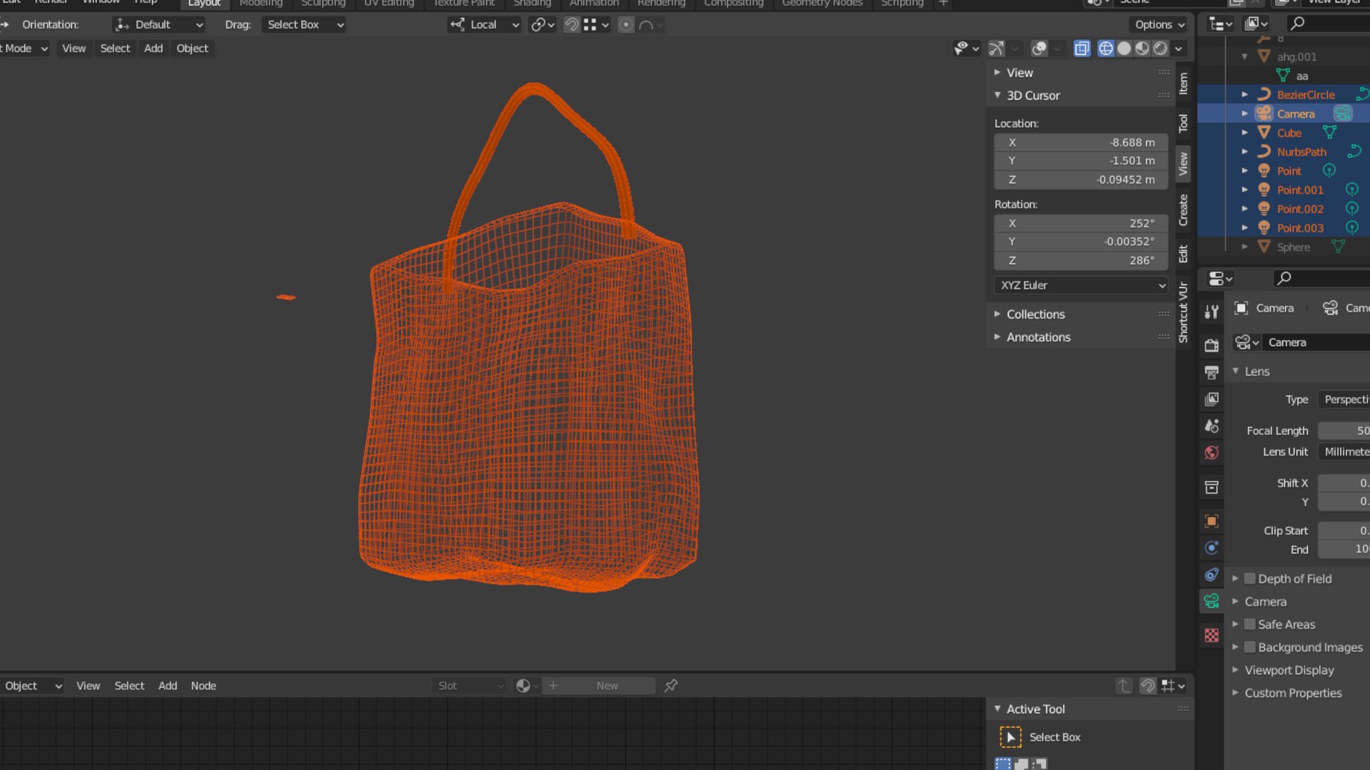 3D Model PAPER BAG - TurboSquid 1770492