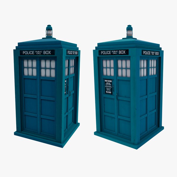 modelo 3d TARDIS - TurboSquid 2303727
