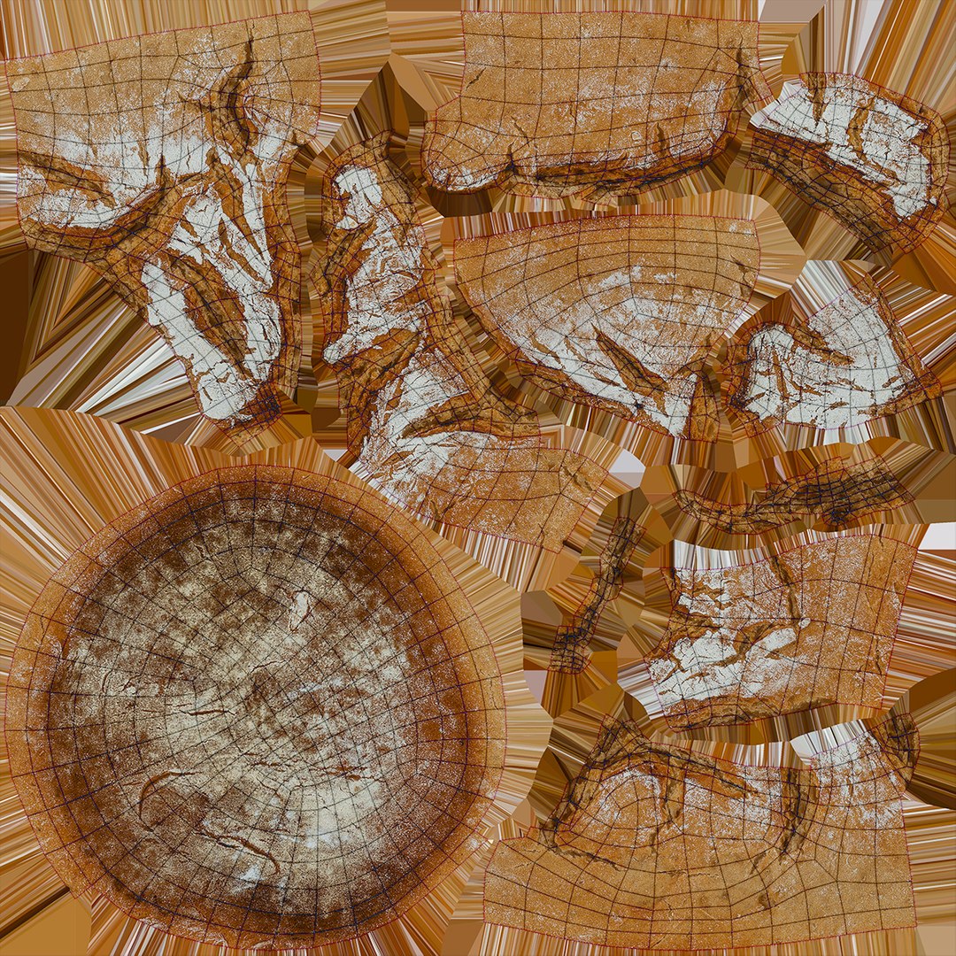 3D Rye Bread Collection 4 - TurboSquid 2268417