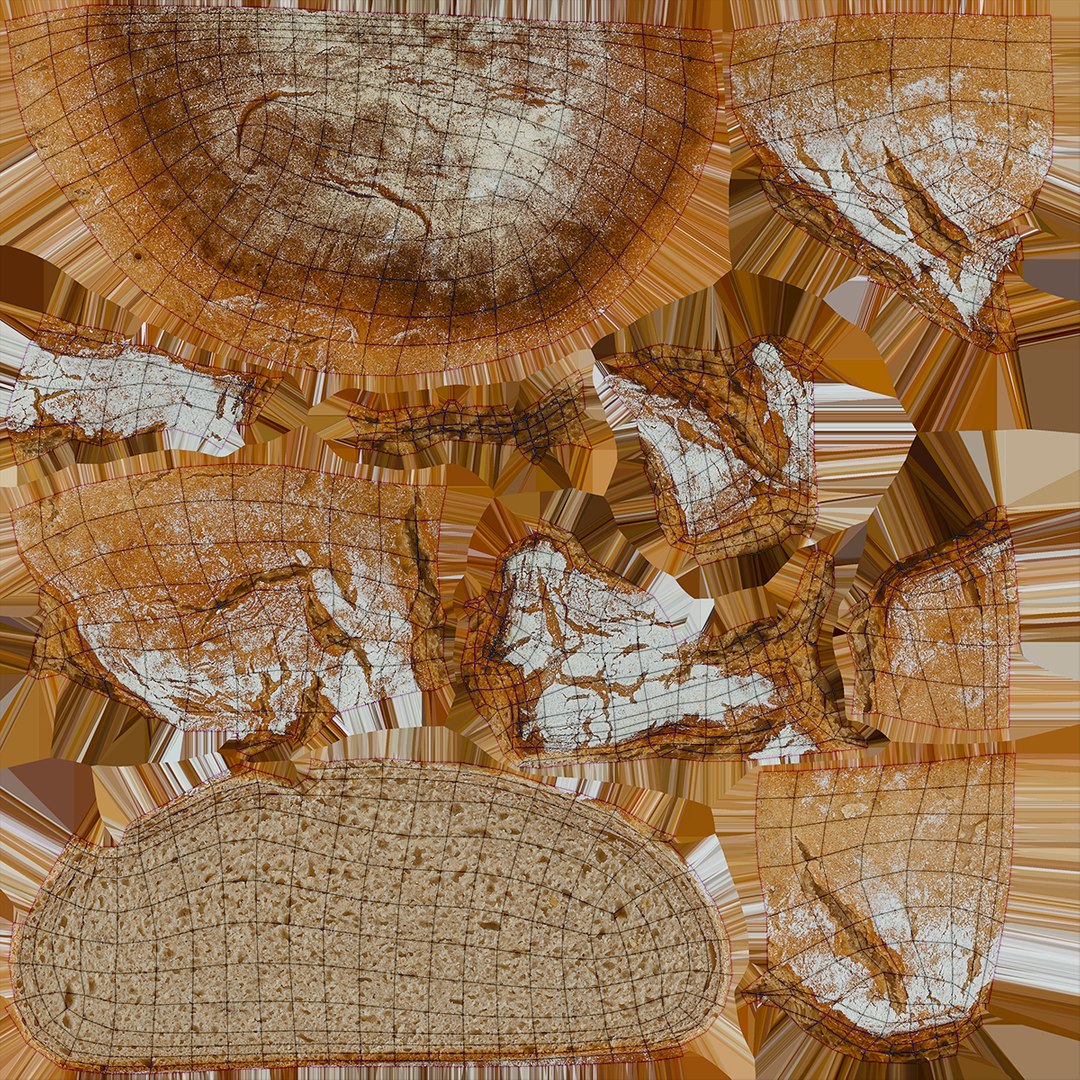 3D Rye Bread Collection 4 - TurboSquid 2268417