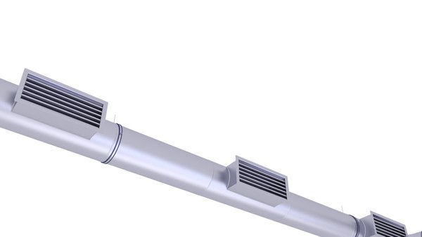 modelo 3d Ventilation Duct 45 - TurboSquid 2098094