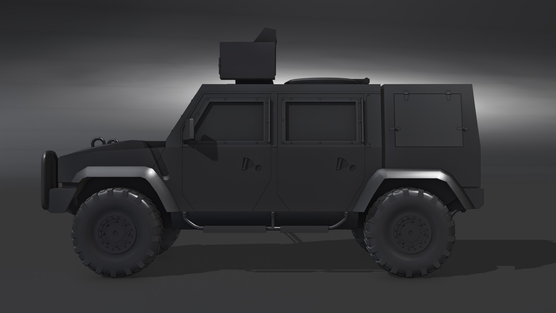 3D Model Light Armored Vehicle Iveco LMV - TurboSquid 2283167