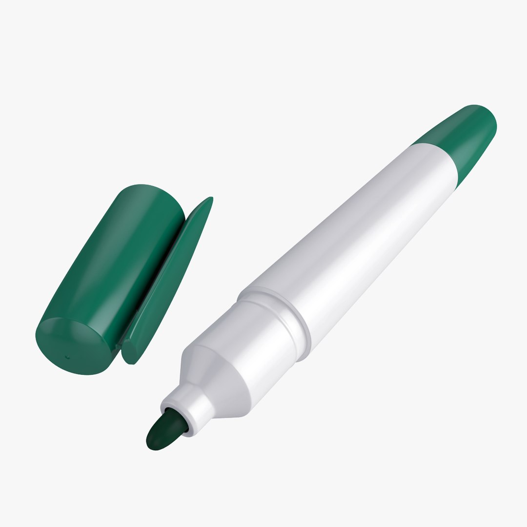 Markers Felt Tip Pens 3D Model - TurboSquid 1340383