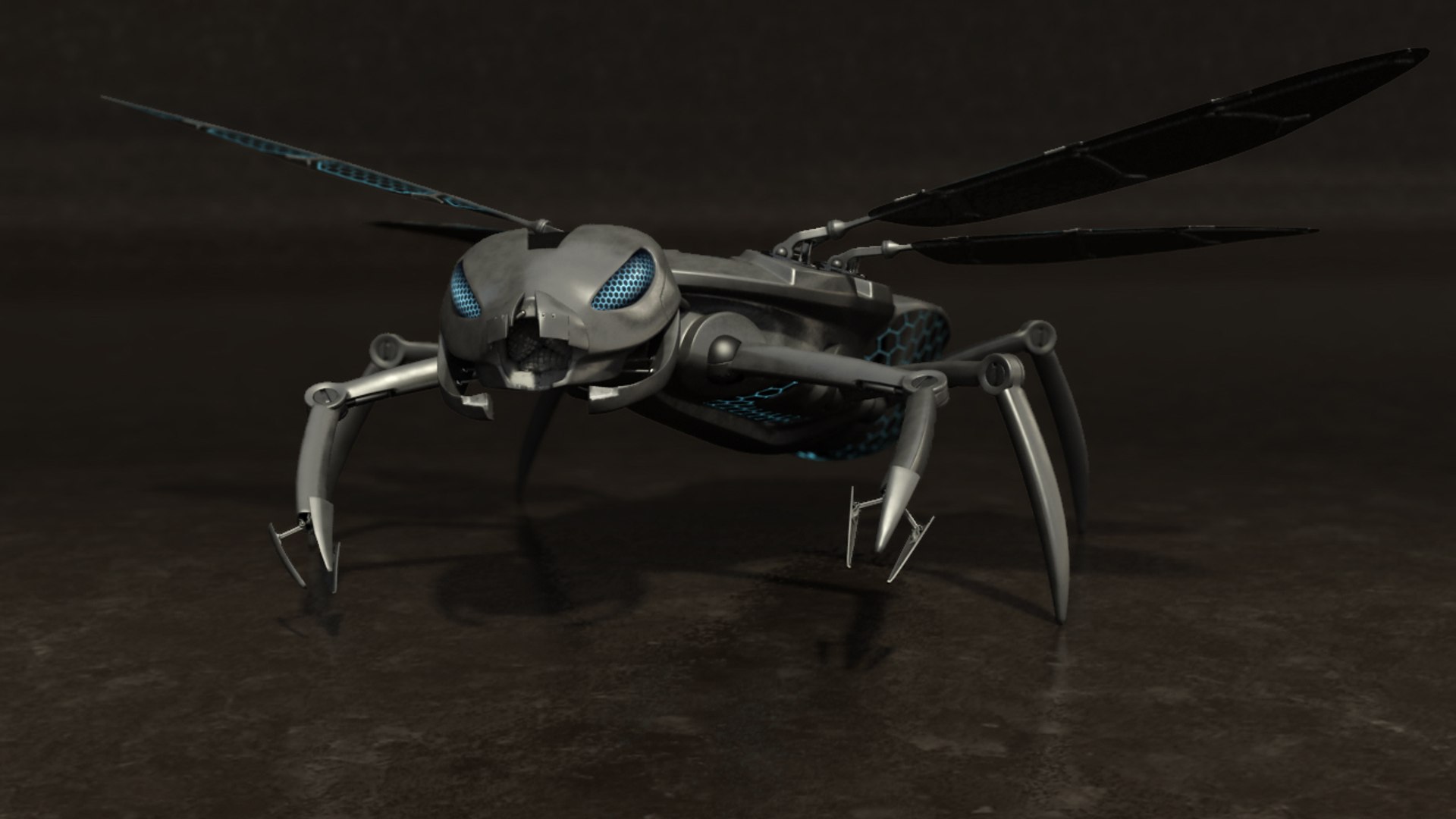 3d Model Mechanic Fly