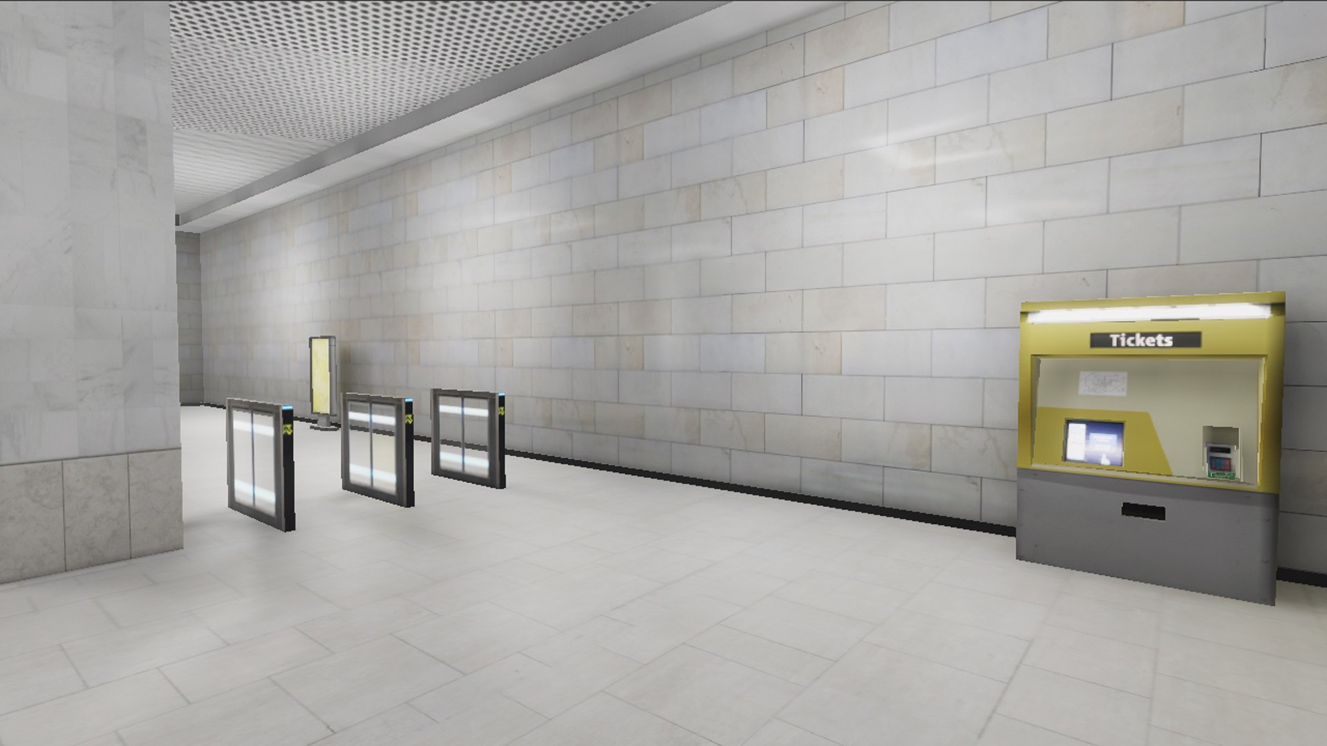 Subway Station 05 3D Model - TurboSquid 2203893