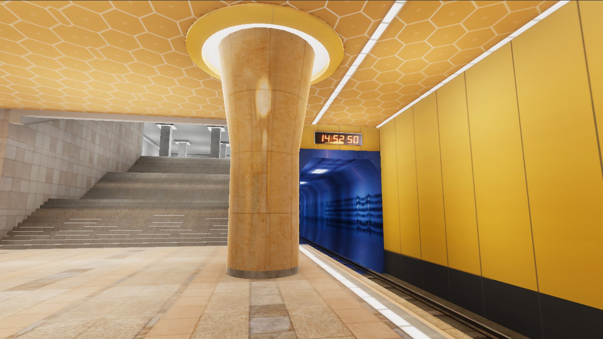 Subway Station 05 3D Model - TurboSquid 2203893