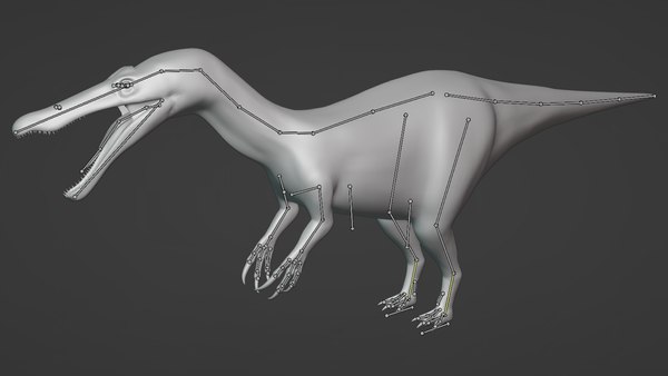 3D suchomimus tenerensis model - TurboSquid 1575772
