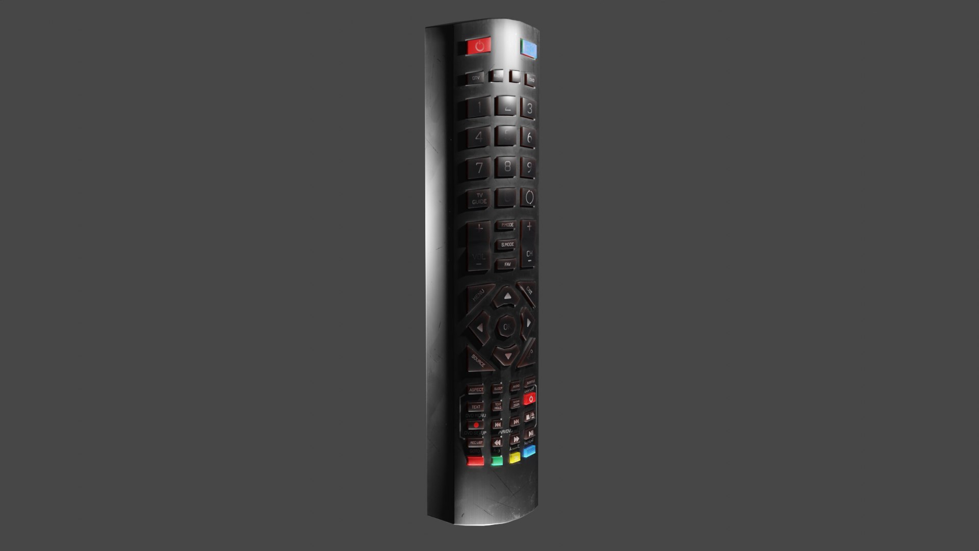 5 Remote Controls 3D Model - TurboSquid 2277701
