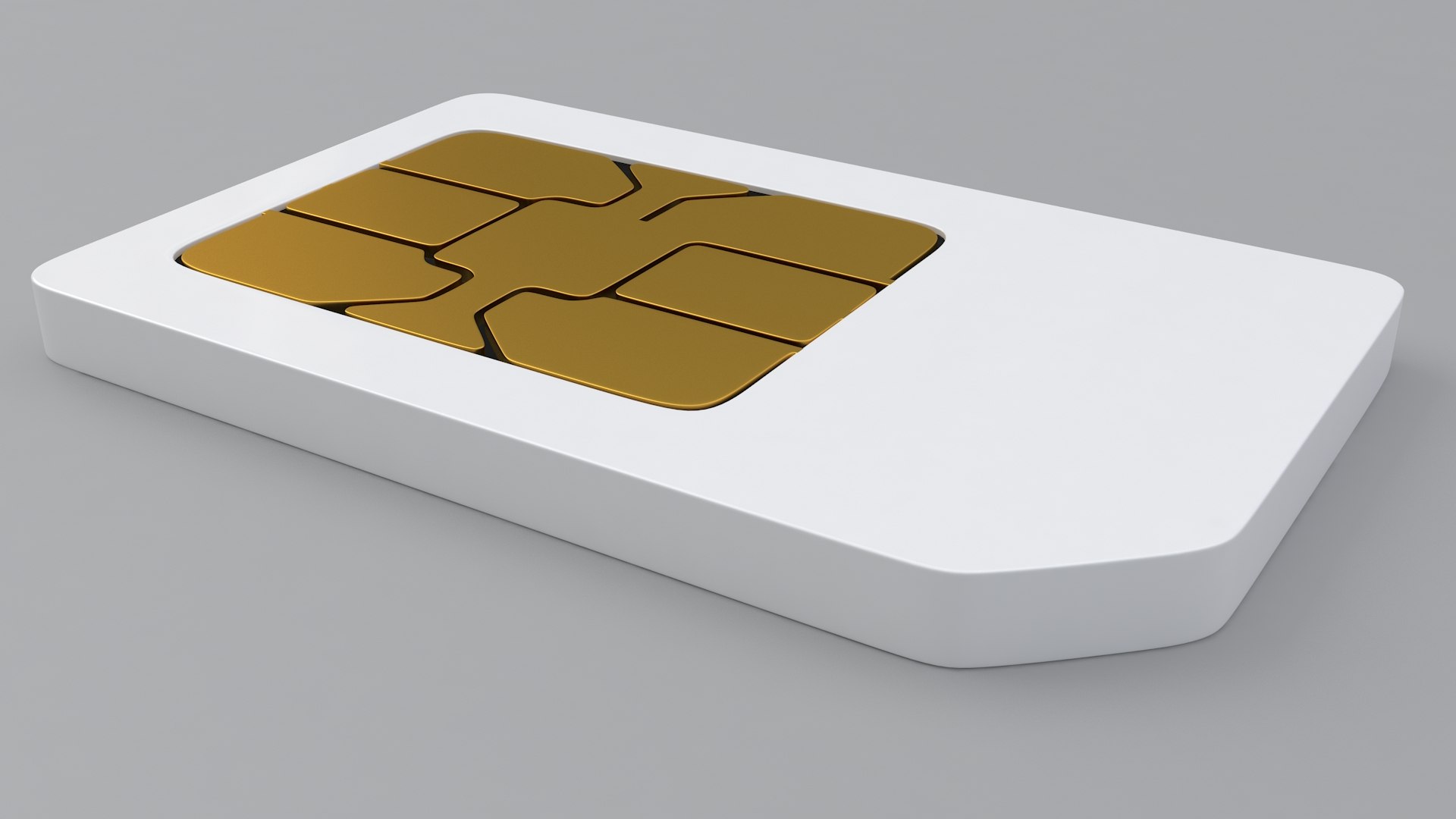 Standard Sim Card 3D model - TurboSquid 1907573